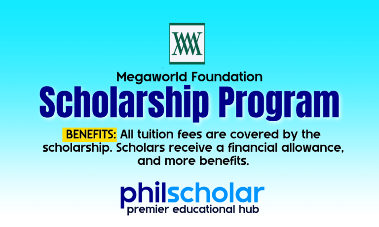 Megaworld Foundation Scholarship 2025-2026 | Application Now Open ...