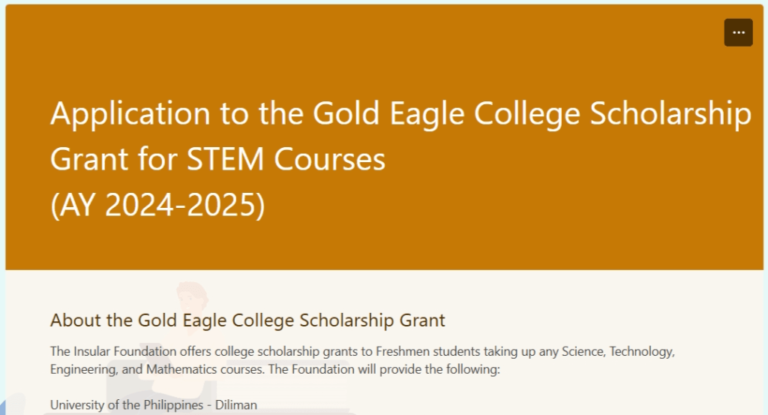 Gold Eagle College Scholarship Grant for STEM 2026 | Applications Now ...