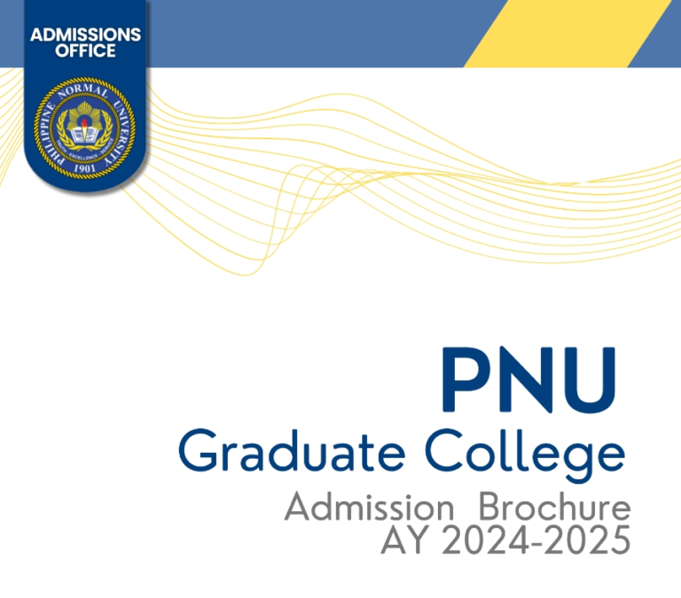 PNU Graduate Programs: Admission Open for GCAT and CTPAT AY. 2024 ...