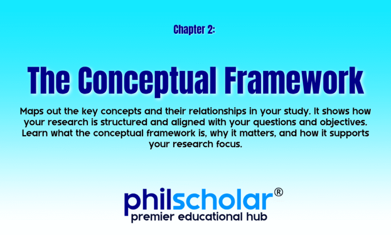 Conceptual Framework - PhilScholar